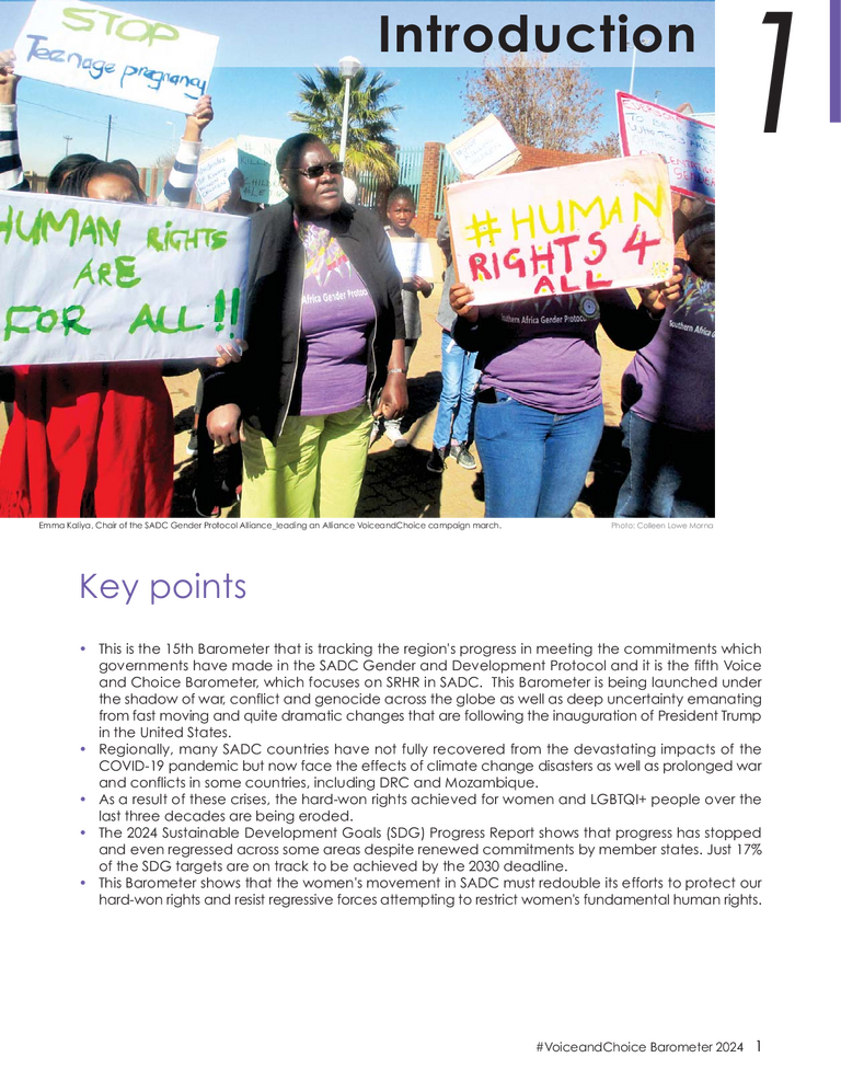 Gender Links | 2024 SADC Gender Protocol Barometer